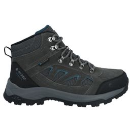 Hi-Tec Herren Wanderschuh "BANDERA EXPEDITION WP", Gr. 45, grau, Leder, Synthetik, Schuhe, wasserdicht und atmungsaktiv