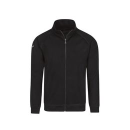 TRIGEMA Herren Trainingsjacke "TRIGEMA Raglanjacke", schwarz, Gr. XL, 100% Baumwolle, Jacken