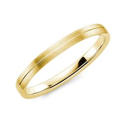 Phoenix PH&Ouml;NIX Damen Trauring "Schmuck Geschenk Partnerring Ehering Goldring", 55, ohne Brillant, Gelbgold 333, 2,5mm, gold, Gelbgold 333, Fingerringe, Made