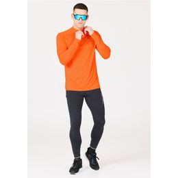 Endurance Herren Funktionsshirt "Armin", orange, Gr. S, unifarben, 90% Polyester, 10% Elasthan, Shirts, mit Quick Dry-Funktion