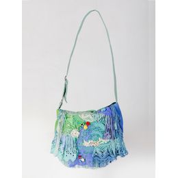 Sophia Pirrera Handbag 'Favignana XS' female Blue size B: 25 cm x H: 18 cm x T: 5 cm