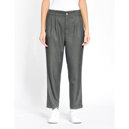 Gang Damen Relaxhose "Gang Hosen Relaxed 94AVA", grau, Gr. 26, 62% Polyester, 35% Viskose, 3% Elasthan, Hosen