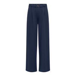 Jacqueline de Yong JDY Damen Anzughose "JDYGEGGO LIFE BELT PANT JRS NOOS"schwarz iris detail:belt, Gr. XL, Jersey, Obermaterial: 95% Polyester, 5% Elasthan, Hosen