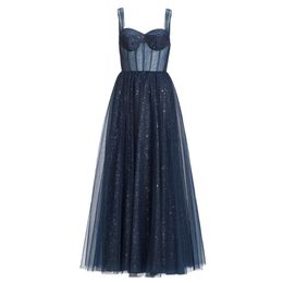 Hey Kyla Evening Dress female Blue size 38