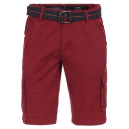 Casamoda Herren Shorts "Casamoda Shorts uni", rot, Gr. 34, 100% Baumwolle, Hosen