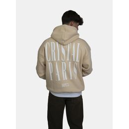 Crystal Paris Sweatshirt 'Face' Herren Gr&ouml;&szlig;e L braun