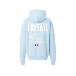 Crystal Paris Sweatshirt 'Trademark' Herren Gr&ouml;&szlig;e M hellblau