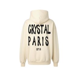 Crystal Paris Sweatshirt Herren Gr&ouml;&szlig;e M hellbeige