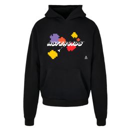 F4NT4STIC Herren Kapuzenpullover "Atari Asteroids Retro Gameplay", schwarz, Gr. M, Obermaterial: 100% Baumwolle, Pullover, Premium Qualit&auml;t