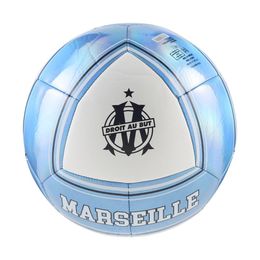 Puma Ball 'Olympique de Marseille' Herren Gr&ouml;&szlig;e 5 hellblau / schwarz / wei&szlig;