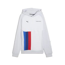 Puma Athletic Zip-Up Hoodie 'Puma x BMW M Motorsport Pumatech-X' male Grey size M