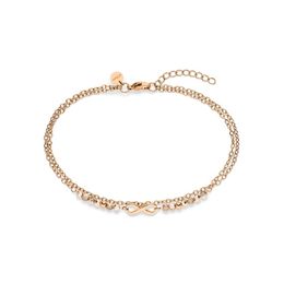 s.Oliver Fu&szlig;kette Damen Gr&ouml;&szlig;e One Size rosegold