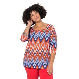 Angel of Style Shirt female Blue, Orange size 46