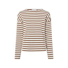 Marie Lund Sweatshirt Damen Gr&ouml;&szlig;e L ecru / braun