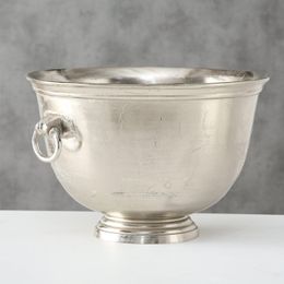 Boltze Sektk&uuml;hler King &Oslash; 45 x H 32 cm, silber skandinavische Deko Online Shop