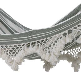 Bloomingville H&auml;ngematte Cruz, Baumwolle L200xB100 cm skandinavische Deko Online Shop