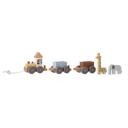 Bloomingville Spielzeug Zug Coty aus Holz 30 x 6,5 x 10 cm, mehrfarbig skandinavische Deko Online Shop