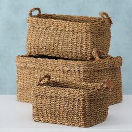Boltze Korb Sophy 3er Set L38-53/B28-41/H23-32 cm, natur skandinavische Deko Online Shop