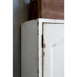 Chic Antique Vintage Schrank f&uuml;r Wand mit 1 T&uuml;r H50/L35/B19,5 cm antique creme skandinavische Deko Online Shop