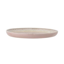 Bloomingville Teller Louisa in Rose aus Steingut &Oslash; 27 cm, rose skandinavische Deko Online Shop