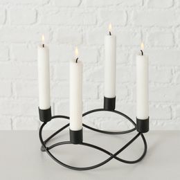 Boltze Kerzenleuchter Avery 21 x 21 x 9 cm, skandinavisch skandinavische Deko Online Shop