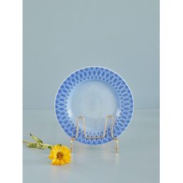 Rice Fr&uuml;hst&uuml;cksteller Keramik Sky Blue &Oslash; 23 cm skandinavische Deko Online Shop