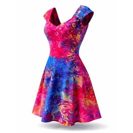 Sophia Pirrera Summer Dress 'Hippiekleid "Tramonto"' female Pink size M
