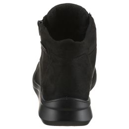 Ara Damen Schn&uuml;rboots "TORONTO", Gr. 7, schwarz, Velourslederimitat, unifarben, Schuhe, Snowboots, Winterstiefel mit Gore-Tex und Weite sehr weit