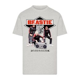 F4NT4STIC Damen T-Shirt "Beastie Boys", grau, Gr. XS, Obermaterial: 100% Baumwolle, Shirts, Streetwear Fashion