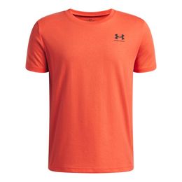 Under Armour Funktionsshirt Jungen Gr&ouml;&szlig;e 128/134 orangerot