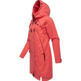 Ragwear Damen Jerseymantel "Rejany", lila, Gr. S, Obermaterial: 100% Polyester. Futter: 100% Polyester, M&auml;ntel, Wasserdichter Damen Parka f&uuml;r die