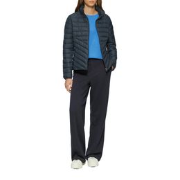 s.Oliver Damen Outdoorjacke, blau, Gr. 42, Strukturmuster, Obermaterial: 100% Polyester. Futter: 100% Polyester, Jacken, mit Strukturmuster