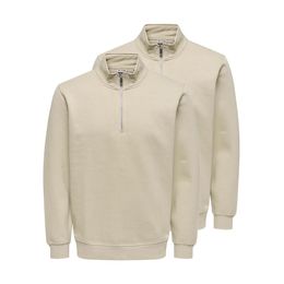 Only & Sons Only & Sons Sweatshirt 'Connor' male Beige size M