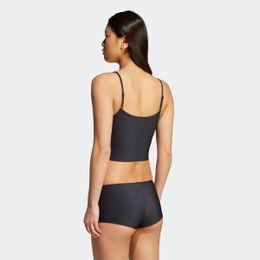 Damen Bustier-Bikini-Top "ESSENTIALS TANK", schwarz, Gr. 40, adidas Performance, Obermaterial: 81% Polyester, 19% Elasthan, Bikini-Oberteile