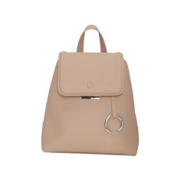 O bag Backpack female Beige size One Size