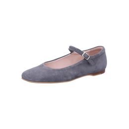 Apple of Eden Ballet Flats with Strap 'BAILEY' female Grey size 38