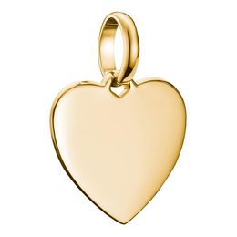 Thomas Sabo Pendant 'Herz' female Gold size One Size