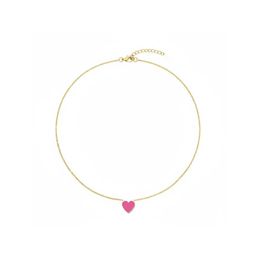 Cala Rose Necklace 'HAPPY HEART' female Pink size 40cm