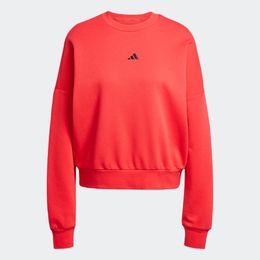 adidas Sportswear Athletic Sweatshirt female Red size S