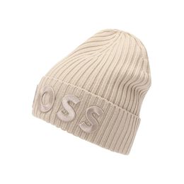 BOSS Beanie female Beige size One Size