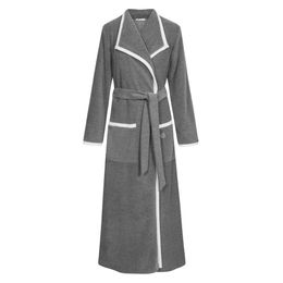 F&eacute;raud Paris Short Bathrobe ' High Class ' female Grey, White size 38