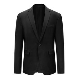 YOUTHUP Suit Jacket male Black size S