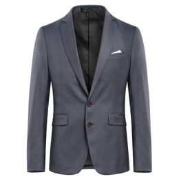 YOUTHUP Suit Jacket male Grey size S