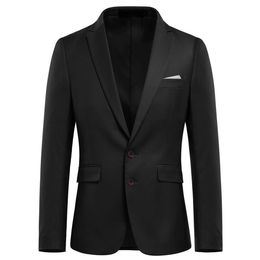 YOUTHUP Suit Jacket male Black size S