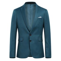YOUTHUP Suit Jacket male Blue size 3XL