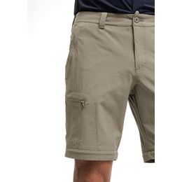 Maier Sports Herren Funktionshose "Tajo", beige, Gr. 50, 90% Polyamid, 10% Elasthan, Hosen, Herren Wanderhose, zipp-off Outdoor-Hose, 4 Taschen,