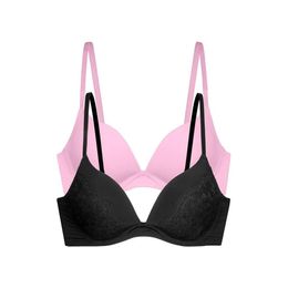Dorina Bra 'Willa DP' female Pink, Black size 75