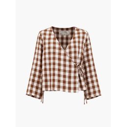 Amourlinen Top 'Adele' female Brown size XS