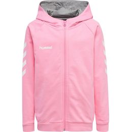 Hummel Athletic Zip-Up Hoodie 'Go' boy Pink size 164
