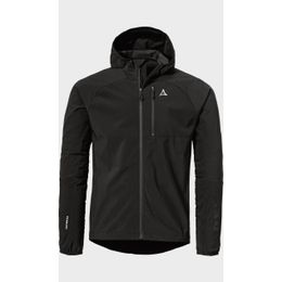Sch&ouml;ffel SCH&Ouml;FFEL Herren Outdoorjacke "Hybrid Jk Style Mamry MNS", schwarz, Gr. 56, Oberstoff: 90% Polyester, 10% Elasthan; (Coating: Polyurethan); Oberstoff
